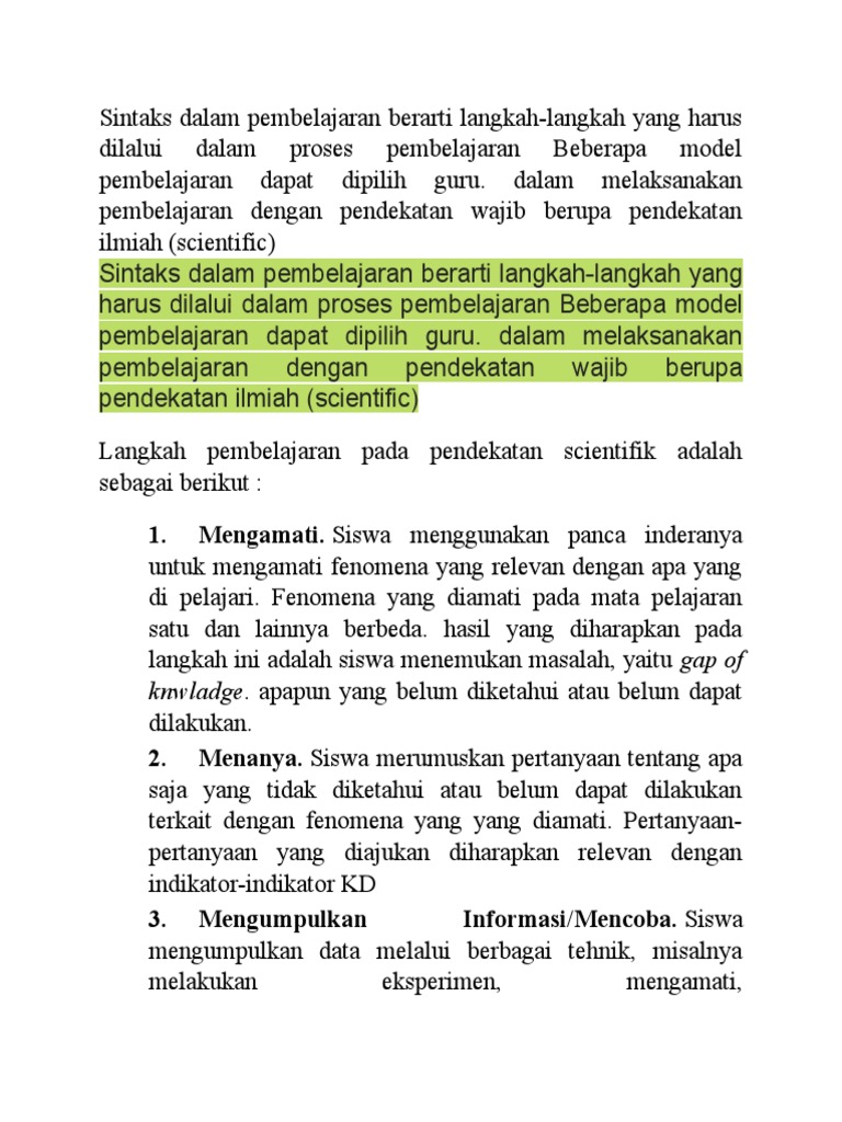 SINTAK | PDF