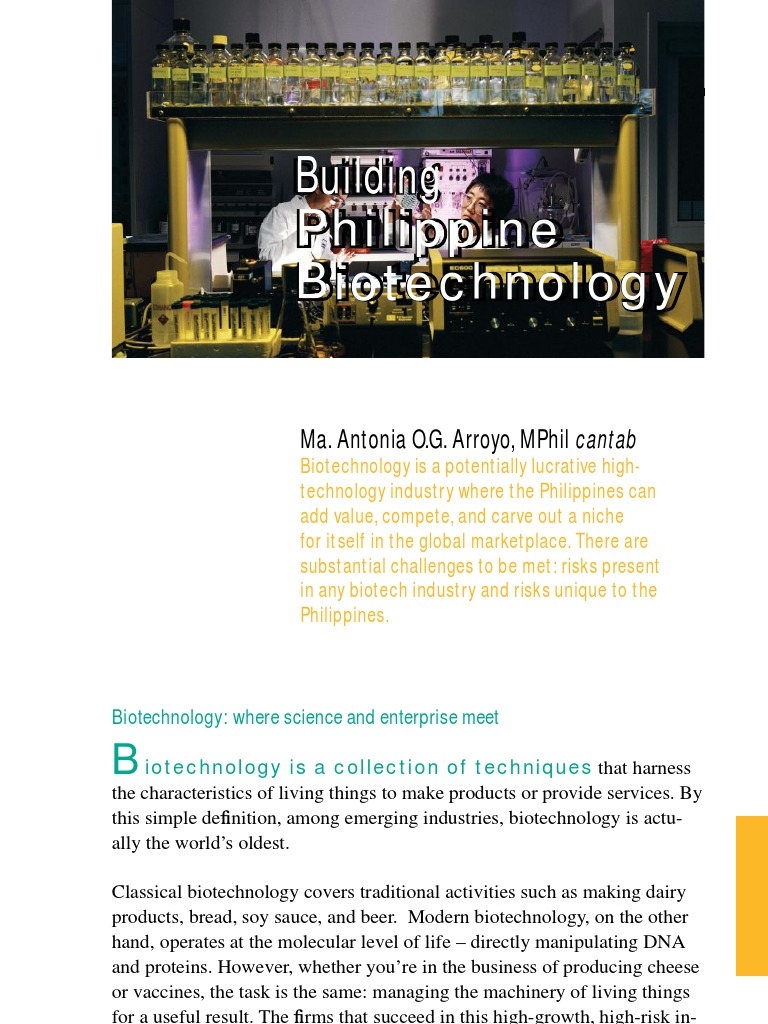 Biotech's Global Impact & Challenges | PDF | Biotechnology ...