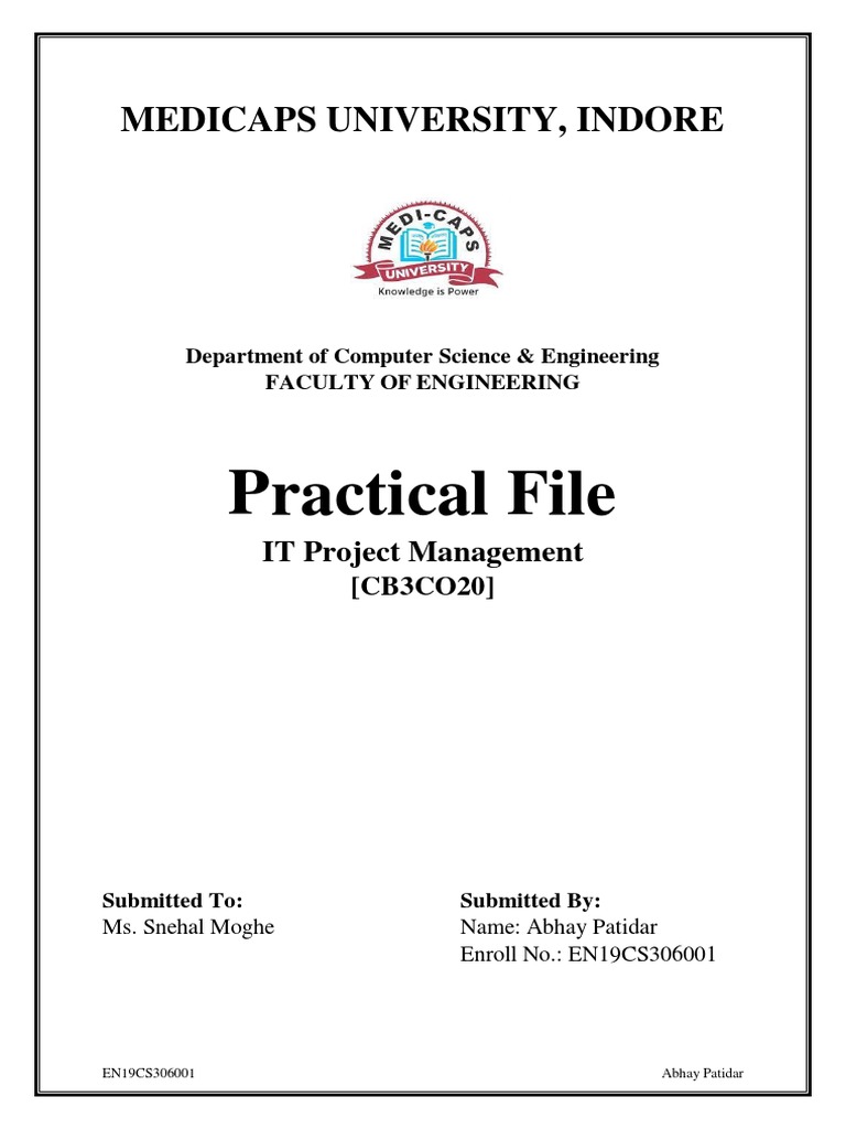 IT Project Management Lab Manual | PDF | Agile Software Development | Scrum (Software Development)