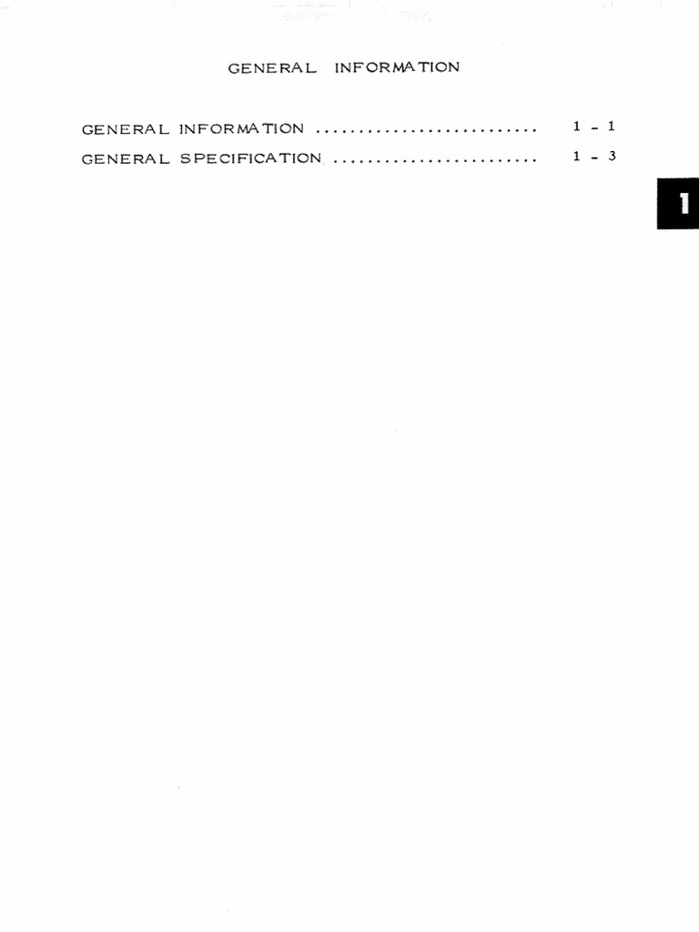 General Information | PDF