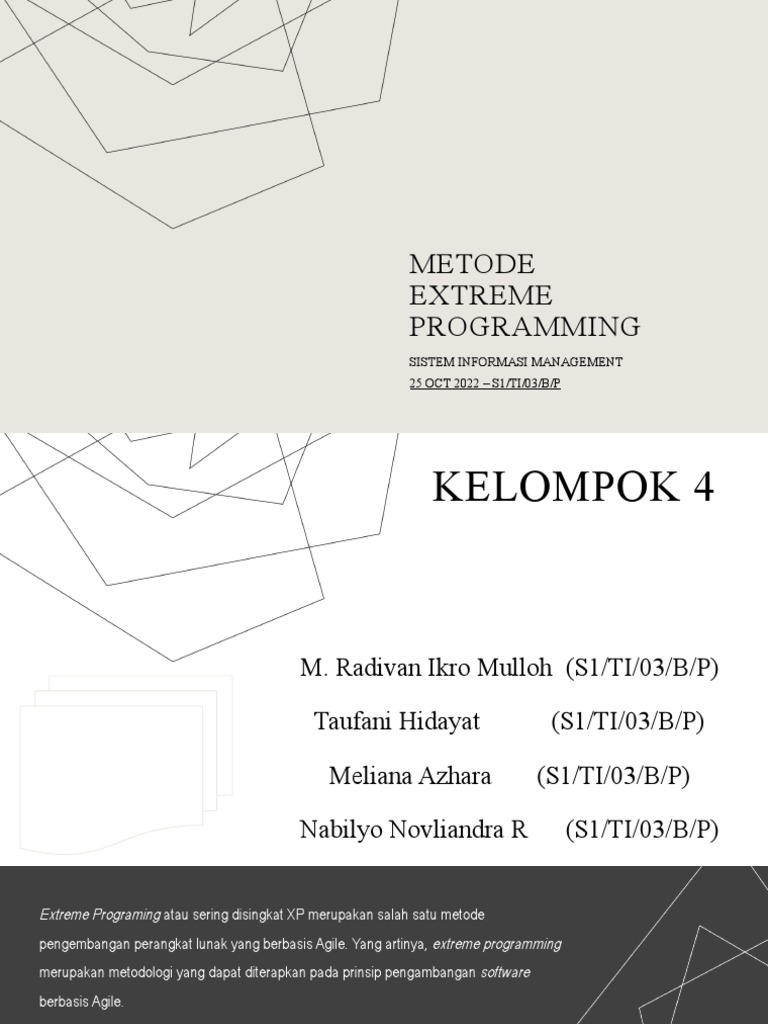 Extreme Programming Agile | PDF | Bisnis | Komputer