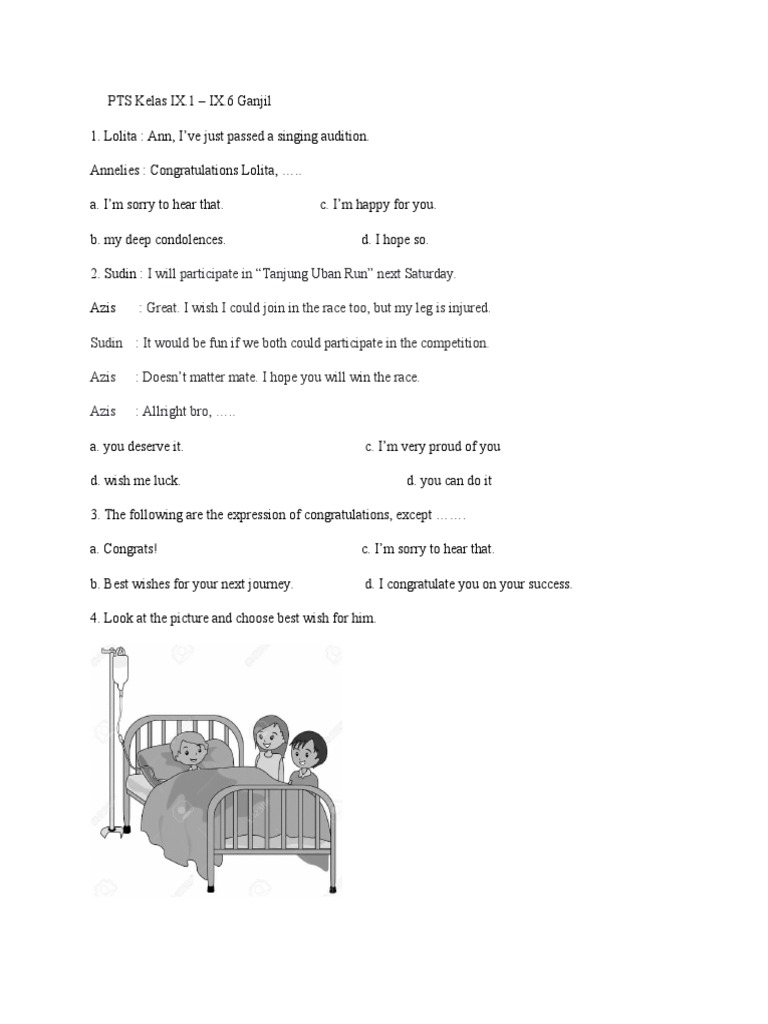 Soal PTS IX Ganjil - Final | PDF