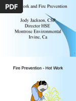 Hot Works Safety Training | PDF | Personal Protective Equipment | Welding