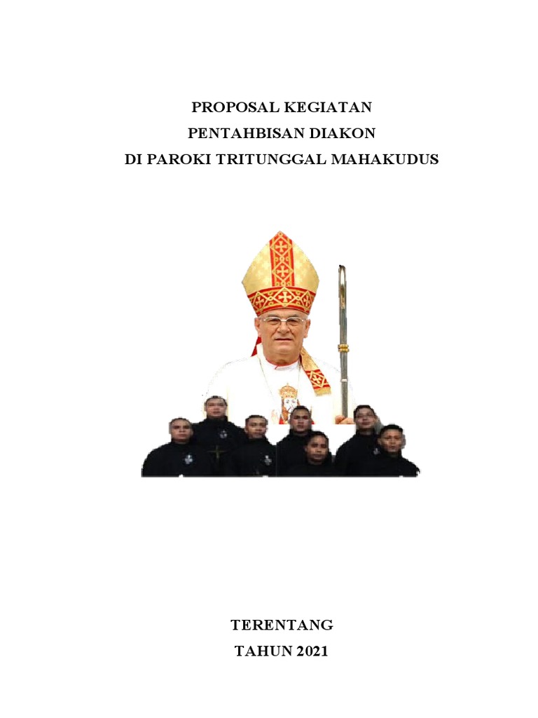 Proposal Pentahbisan Diakon 2021 | PDF