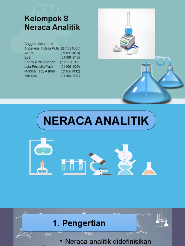 KEL.8 NERACA ANALITIK - Revisi | PDF