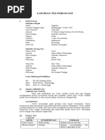 Interpretasi Tes EPPS | PDF | Karier & Perkembangan | Pengembangan Diri