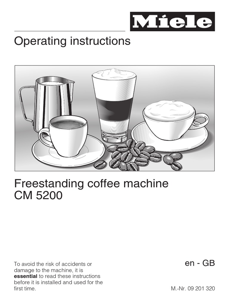 Miele cm5200 Manual | PDF