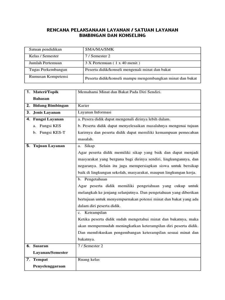 Manajemen BK Kel.7 | PDF