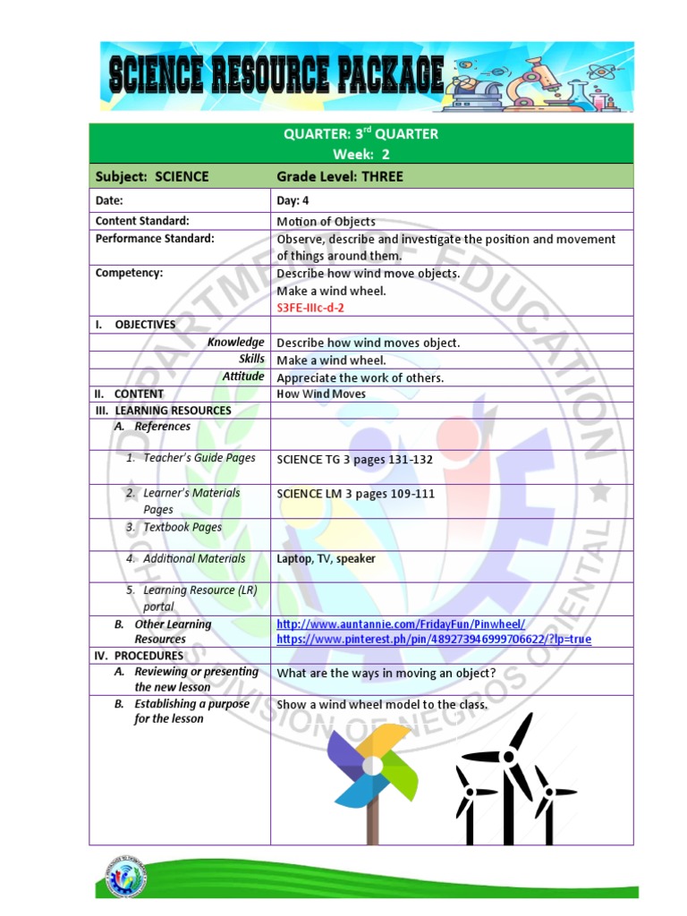 DLP SCIENCE W2Day4 | PDF