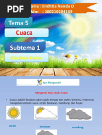 Berikut Adalah Beberapa Jenis Cuaca Beserta Gambarnya | PDF