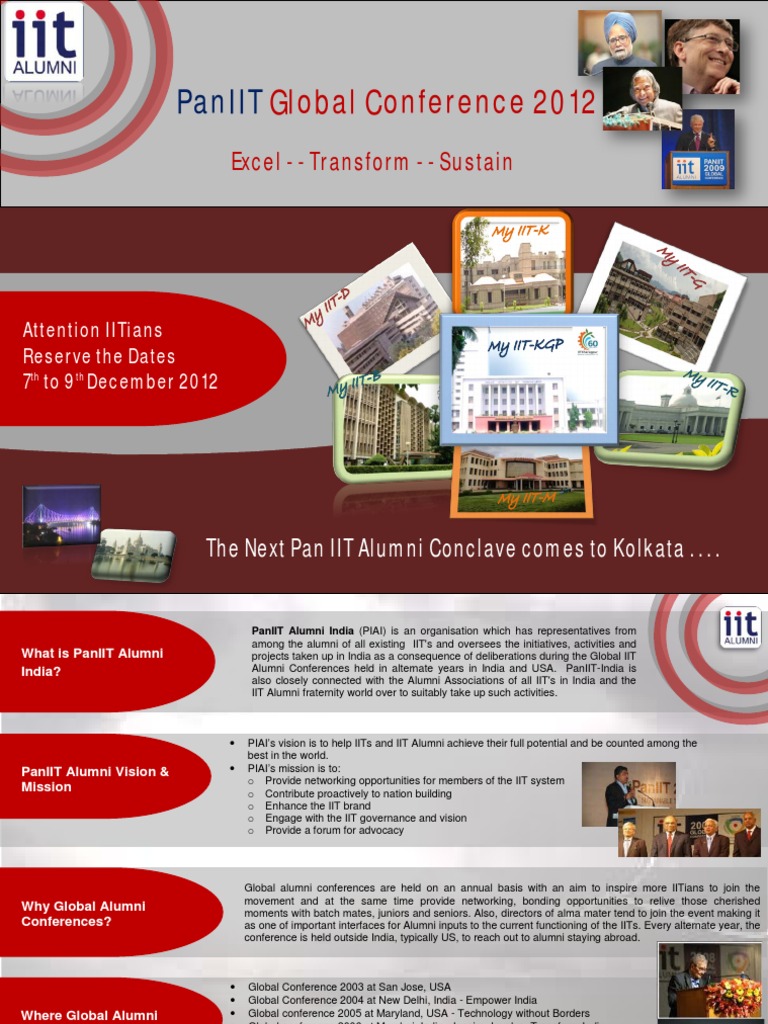 Pan Iit 2012 (Flyer) | PDF | Entrepreneurship | Engineering