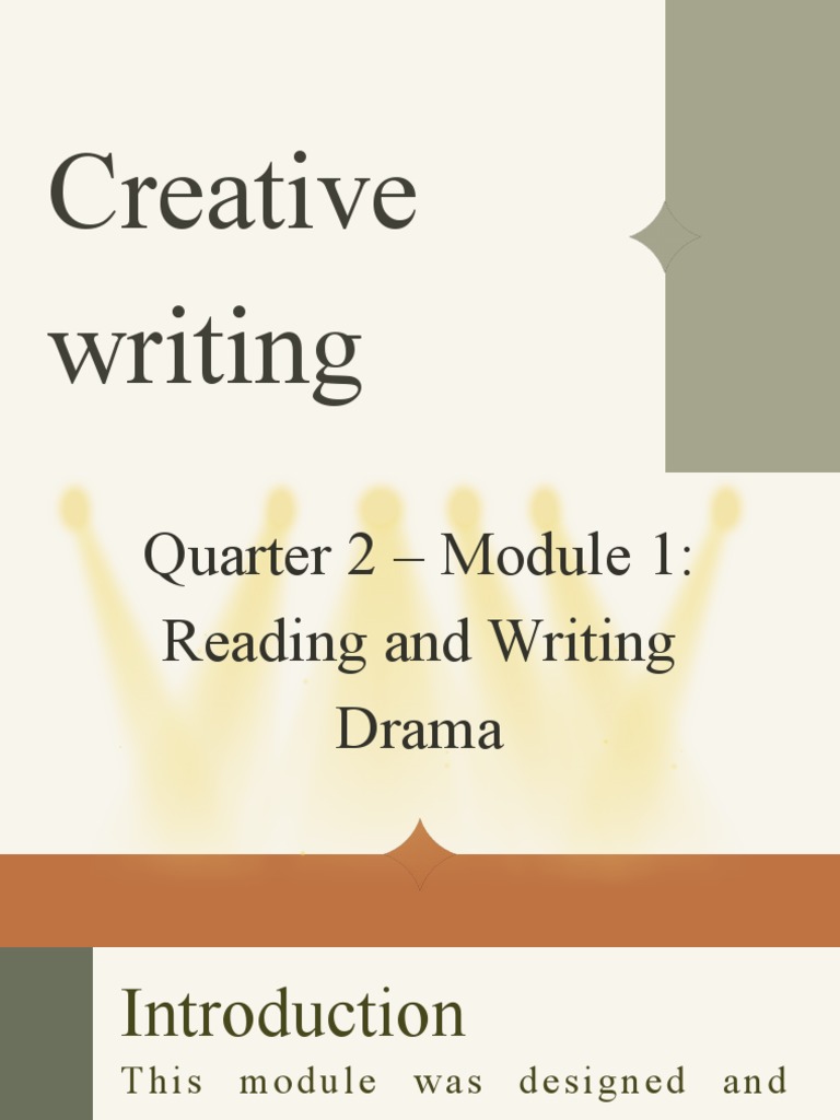 Creative Writing Drama | PDF | Comedy | Tragedy
