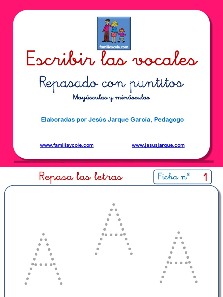 Repasar Vocales | PDF | Hogar, jardinería y bricolaje