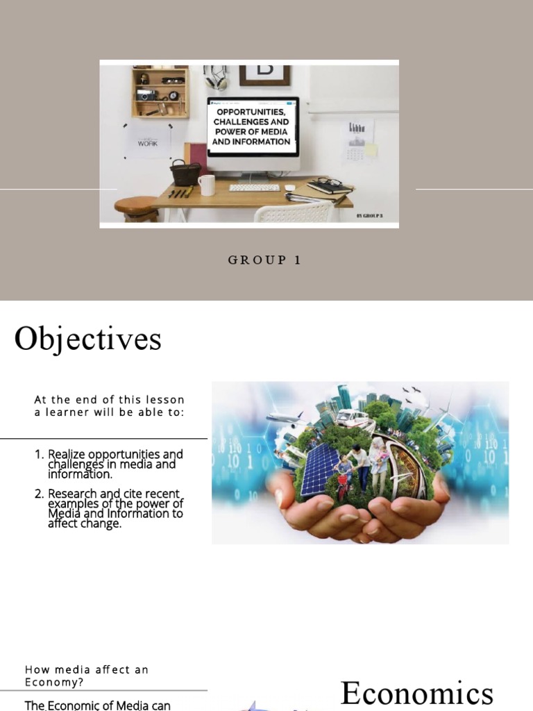 Media and Information in Economics and Education | PDF | Mass Media ...