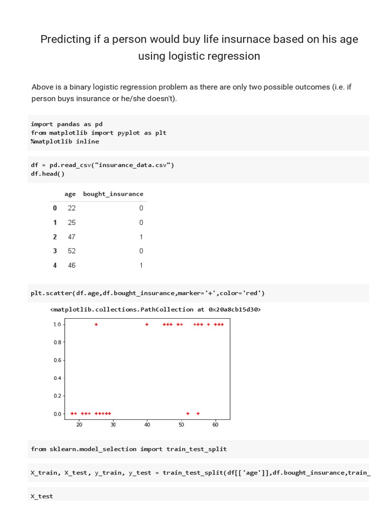 7 - Logistic - Regression - Ipynb - Colaboratory | PDF