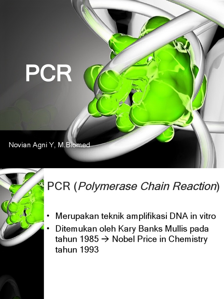 PCR Dan Aplikasinya | PDF