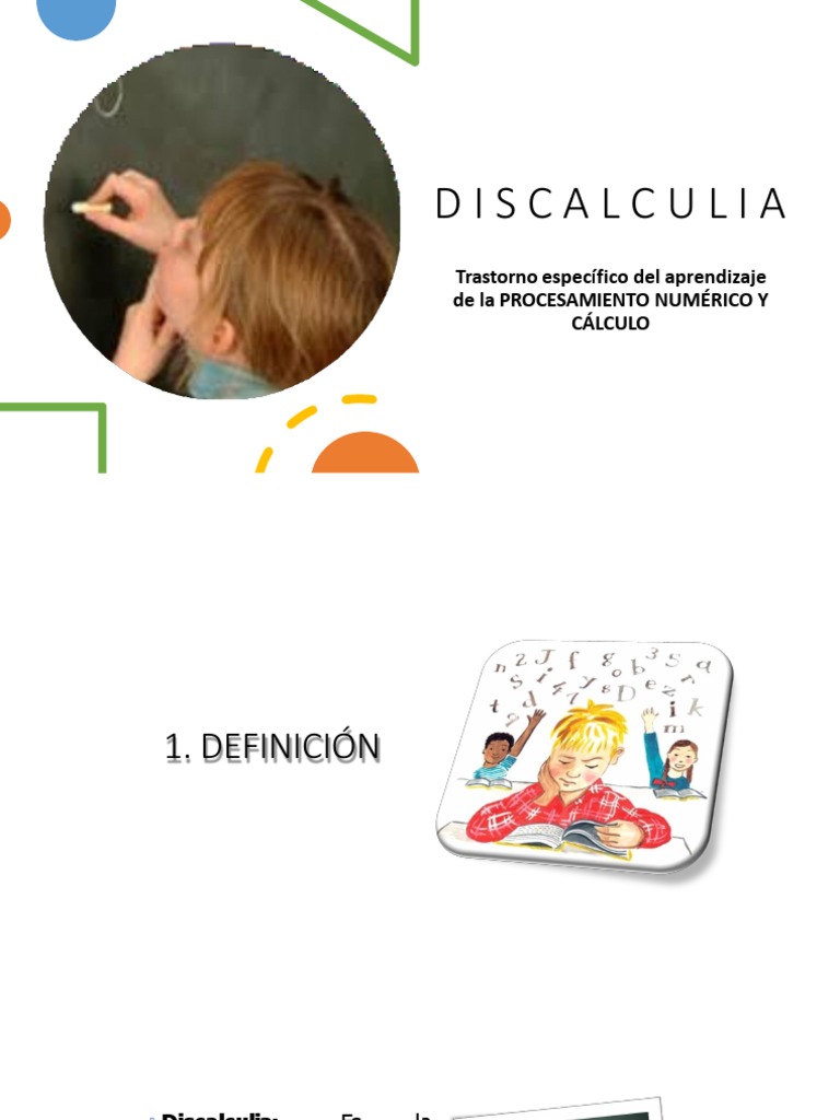 Discalculia | PDF | Números | Matemáticas