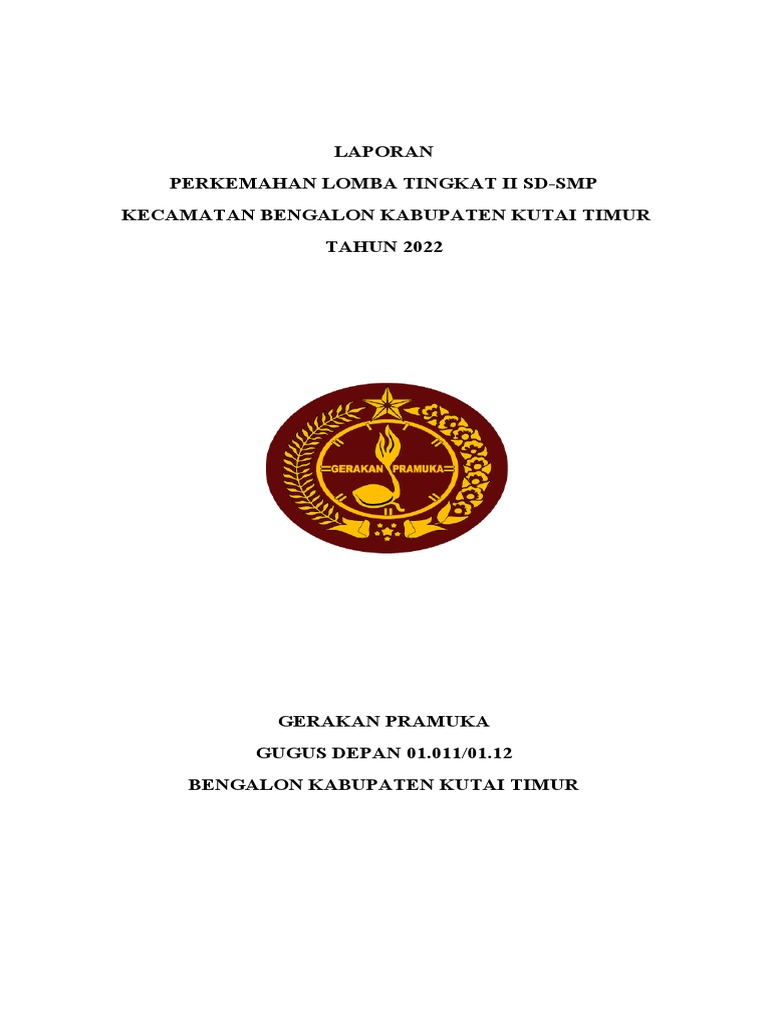 Laporan Pramuka | PDF