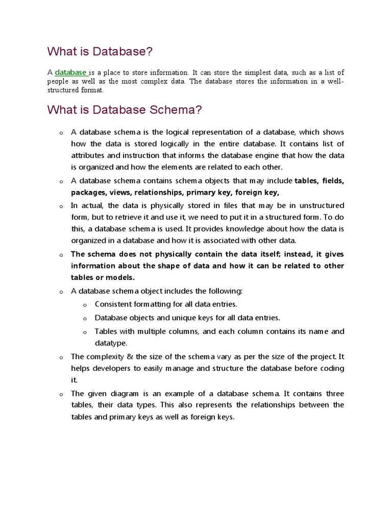 What Is Database? | PDF | Databases | Conceptual Model