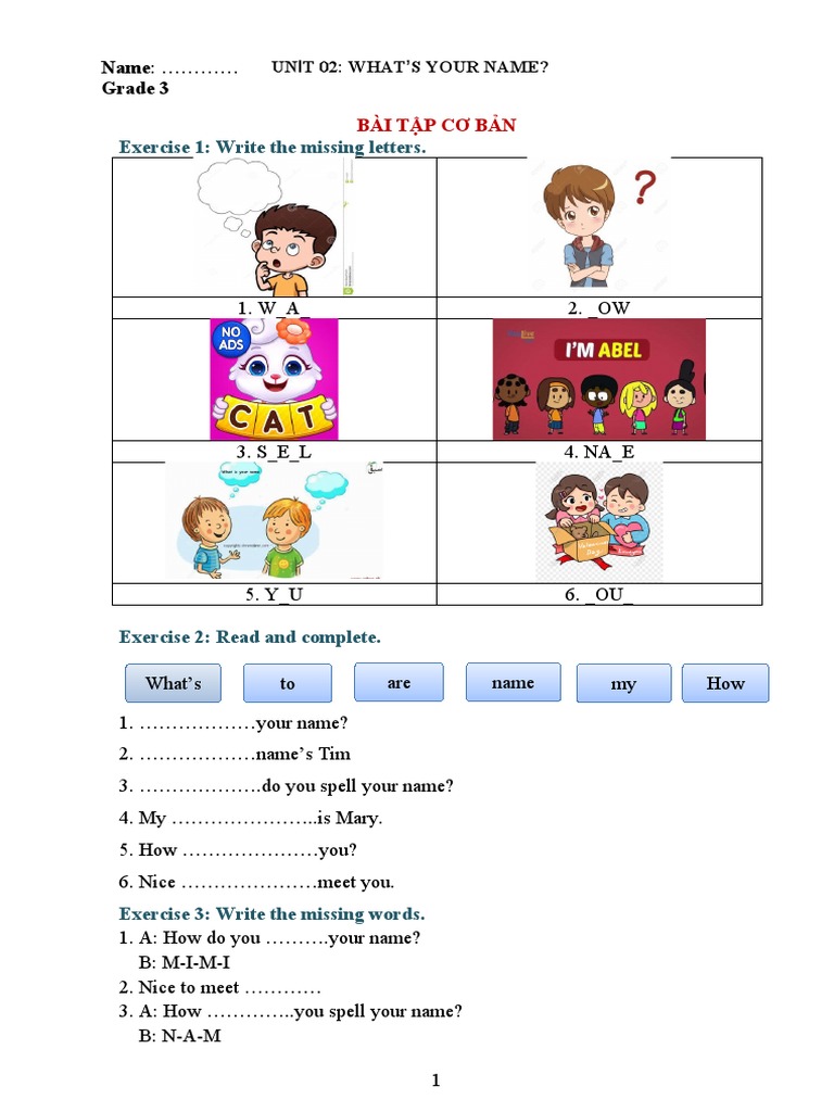 Grade 3. Unit 2 | PDF