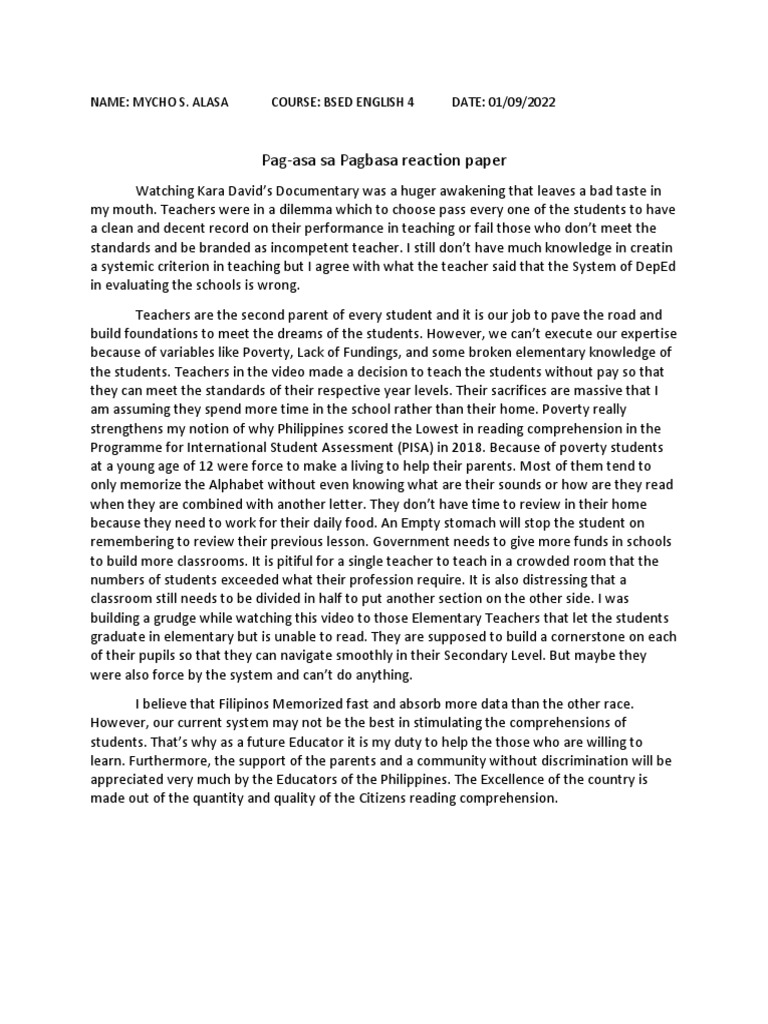 Learning Activity Sheet No. 1 - ALASA | PDF | Teachers | Classroom