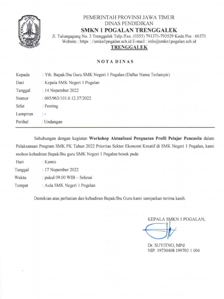 Nodin Aktualisasi P4 | PDF