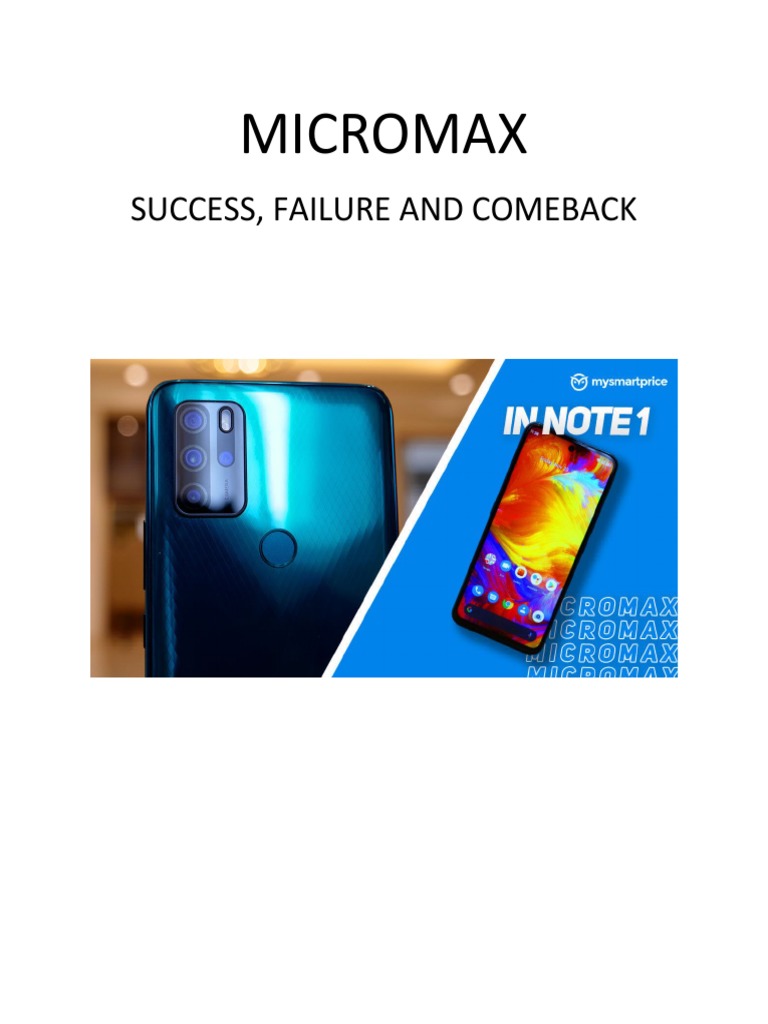 MICROMAX | PDF