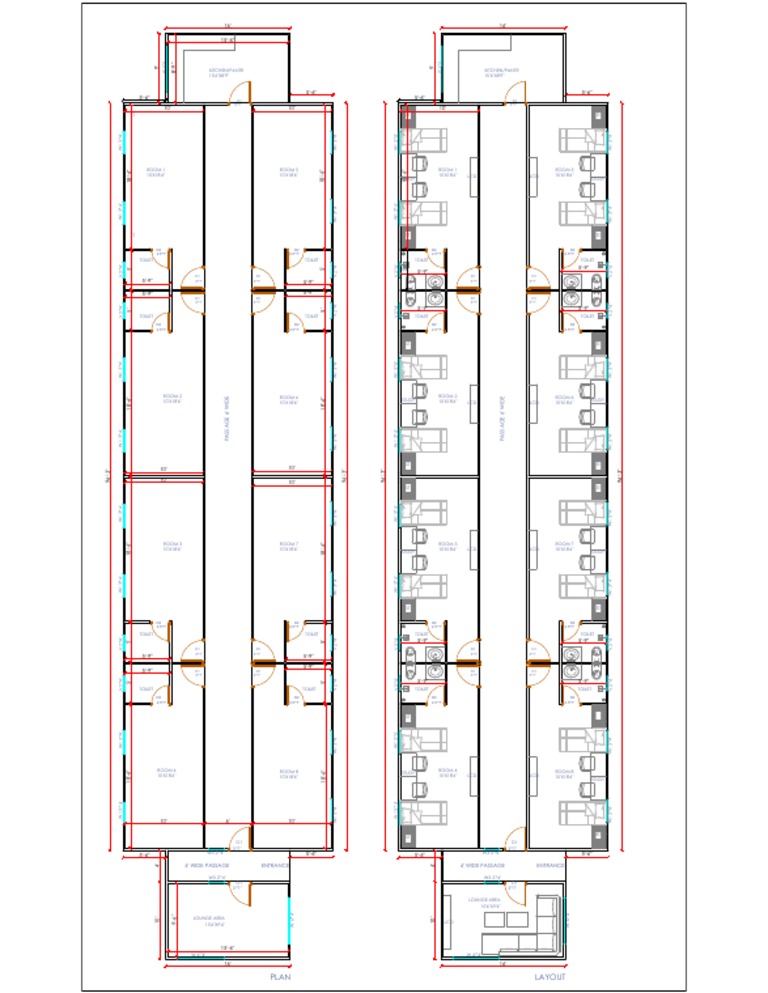 Staff House Floor Plan Layout | PDF | Home | Room