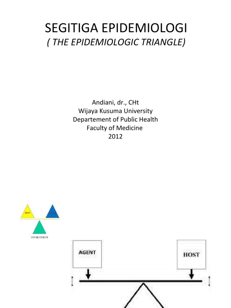Segitiga Epidemiologi | PDF