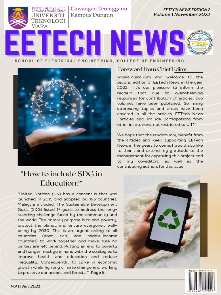 EETech Newsletter | PDF | Sustainability
