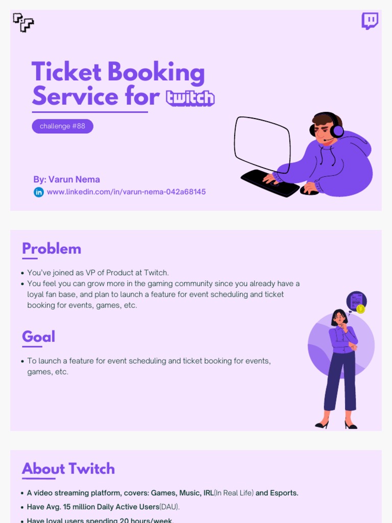 Twitch Case Study | PDF | Streaming Media