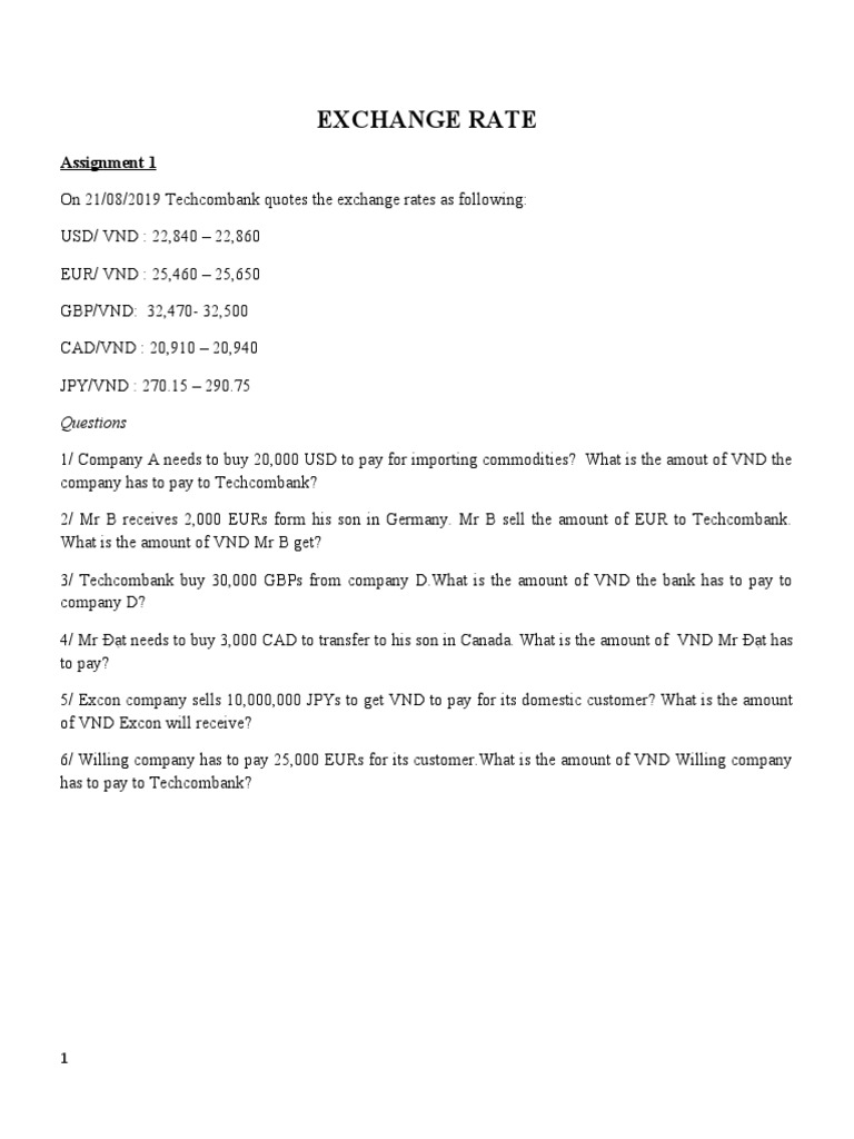 International Payment Assignment | PDF