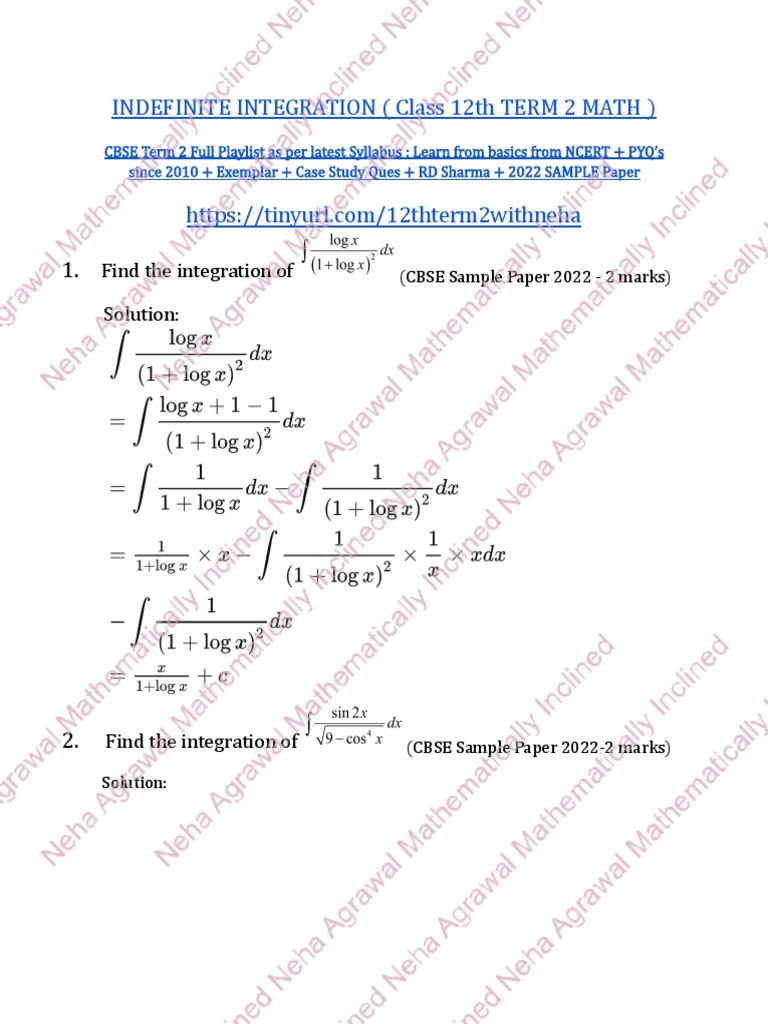 CBSE Class 12th - TERM - II Worksheet - Q&A | PDF | Euclidean Vector | Plane (Geometry)