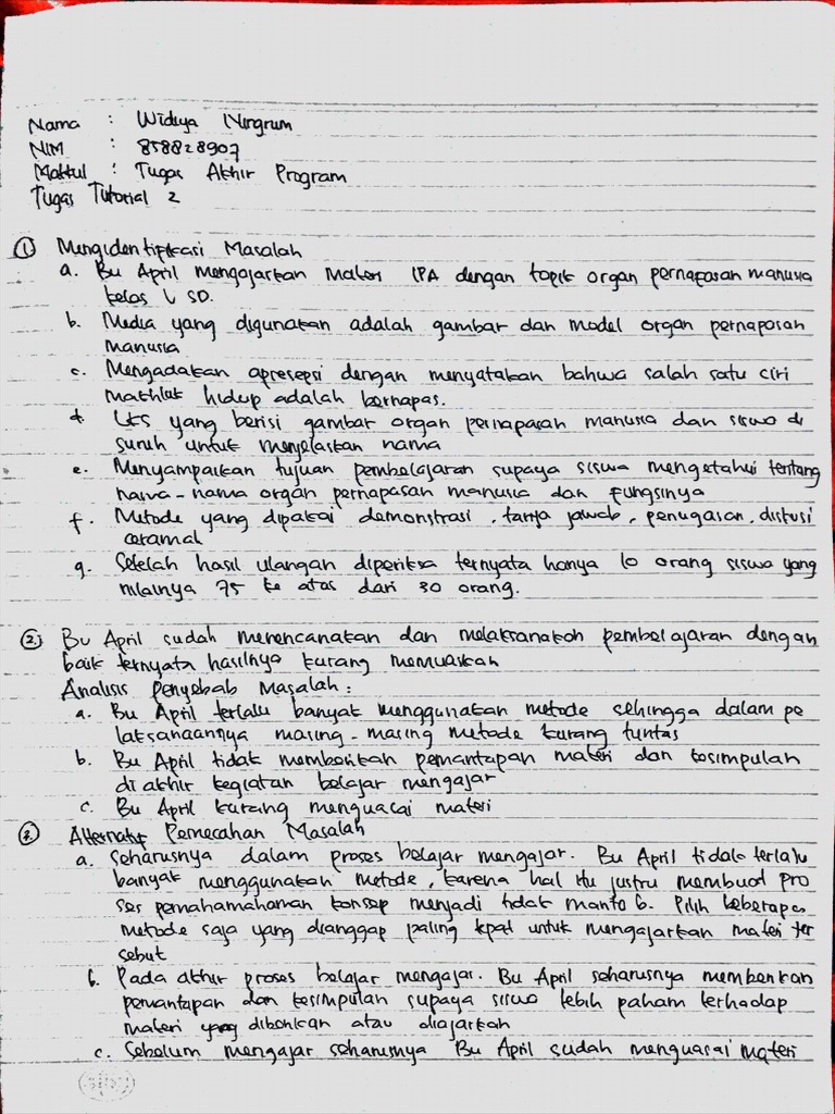 TT2 - Widiya Ningrum - Tap | PDF