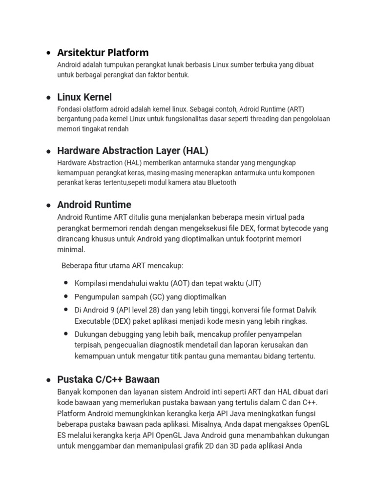 Arsitektur Platform | PDF