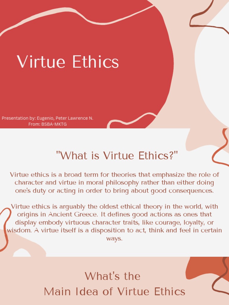 VIrtue Ethics | PDF | Virtue Ethics | Virtue