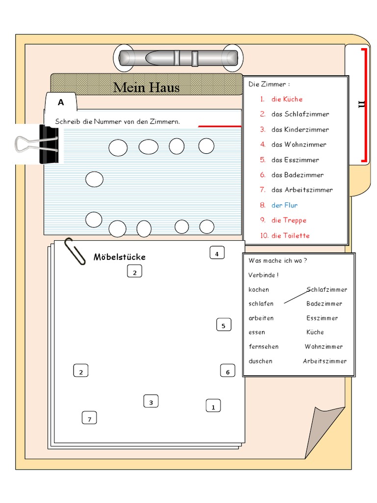 Das Haus - Viele Ubungen | PDF