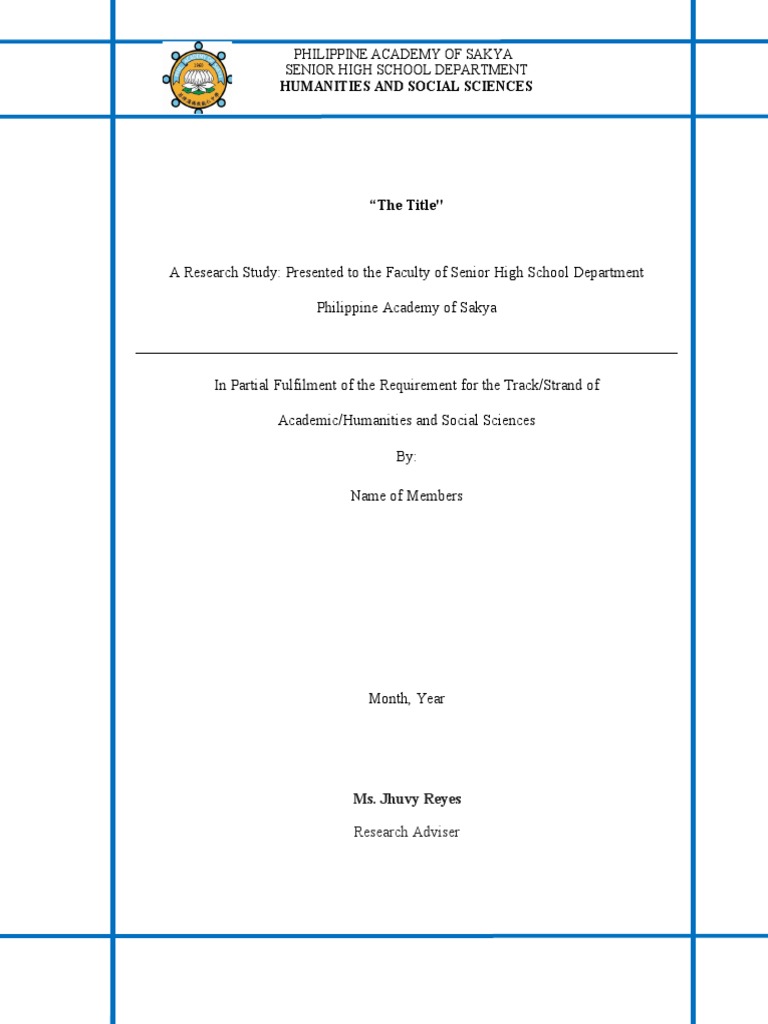 Research Format | PDF | Science | Social Sciences