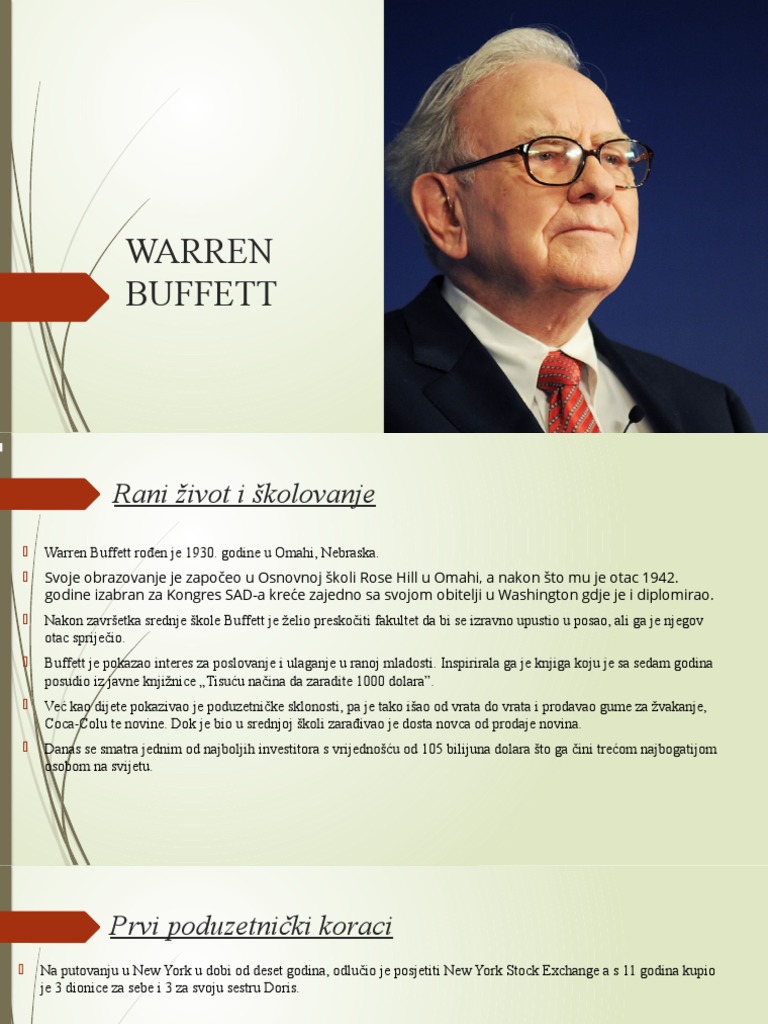 Warren Buffett. | PDF