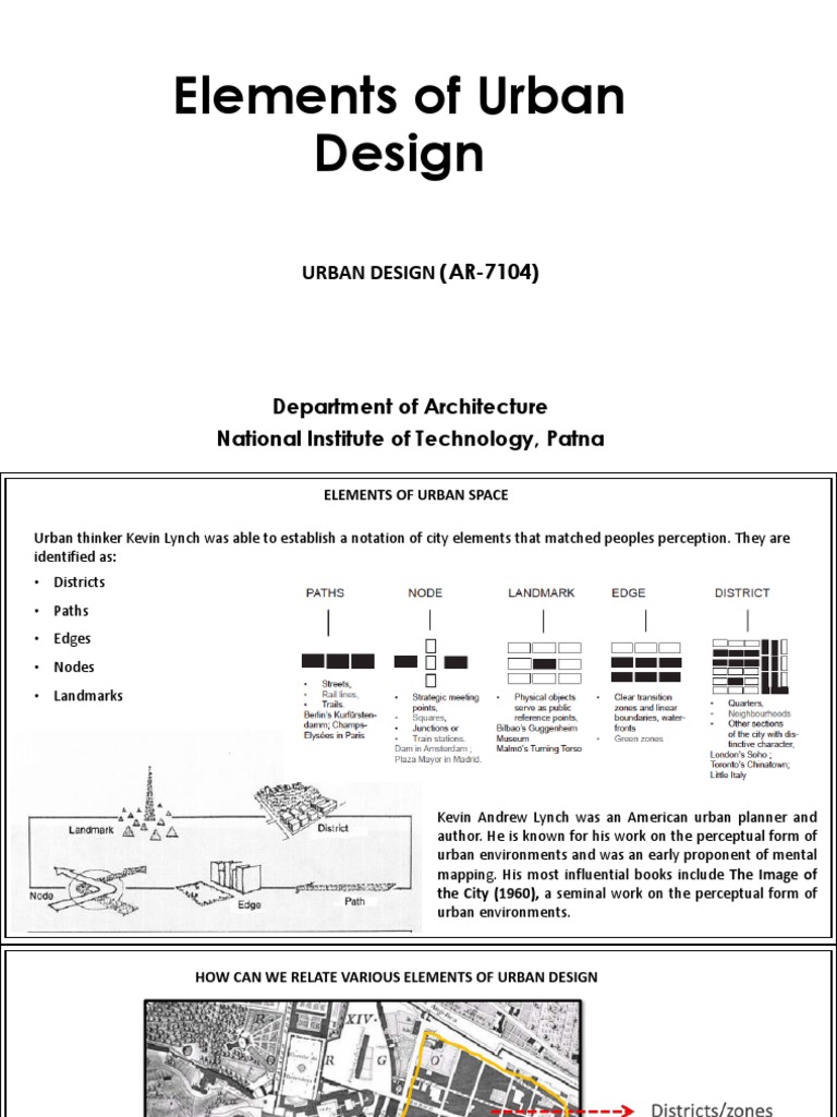 Kevin Lynch's Urban Design Elements | PDF | Art