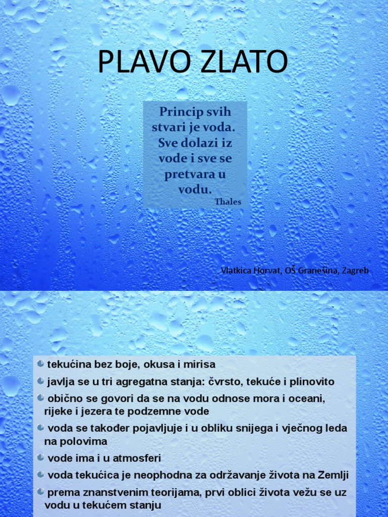 Vode - Oneciscenje I Zastita | PDF