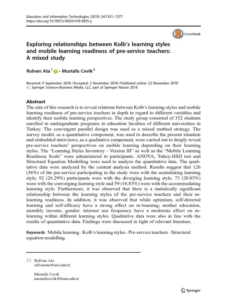 Exploring Relationships Betwee Pdf