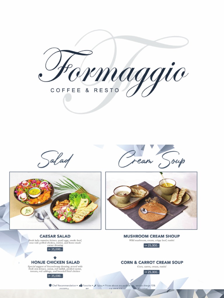 Menu Formaggio New - Compressed-1 | PDF