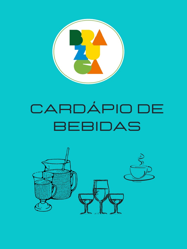 Cardápio Bebidas | PDF | Bebida | Bebidas alcoólicas