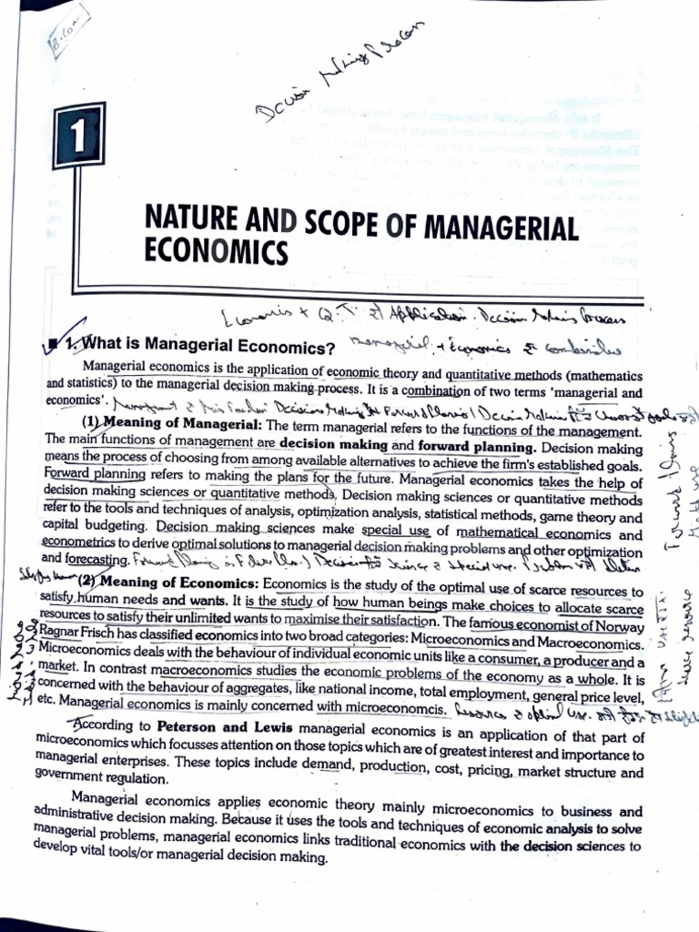 Nature, Scope, Other Disciplines and Limitations of Economics | PDF