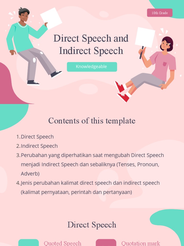Direct Indirect Speech | PDF | Planets | Jupiter