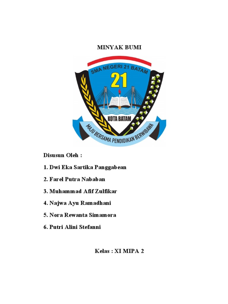 Pengertian dan Proses Minyak Bumi | PDF | Sains & Matematika