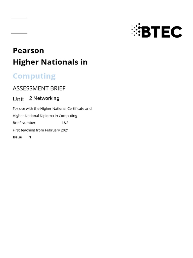 Unit - 2 Networking AB1 | PDF | Computer Network | Computing