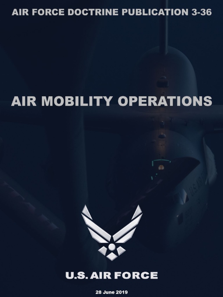 3 36 Afdp Mobility Ops | PDF