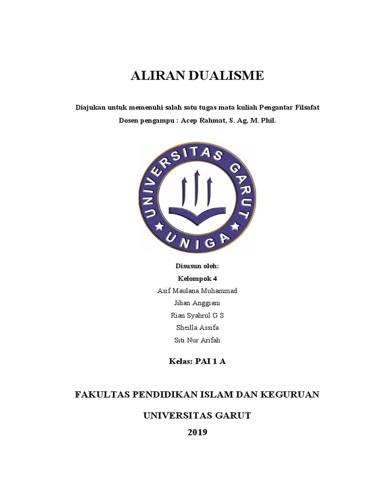 DUALISME | PDF